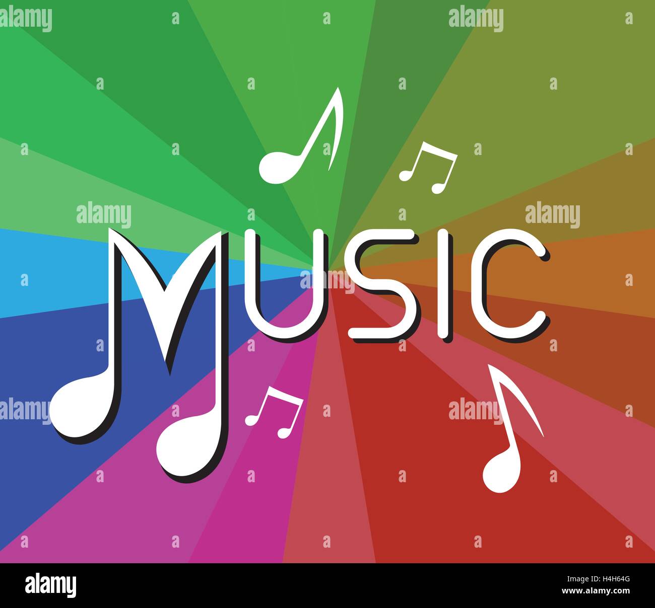 Abstract Bakground with Music Logo Design. AI 10 Supported Stock Vector ...
