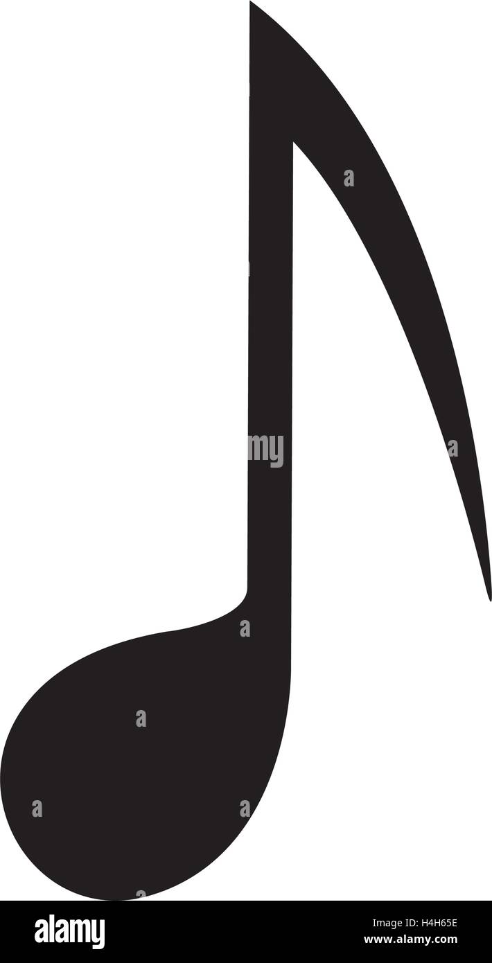 Music Note Icon Design, AI 8 supported Stock Vector Image & Art - Alamy