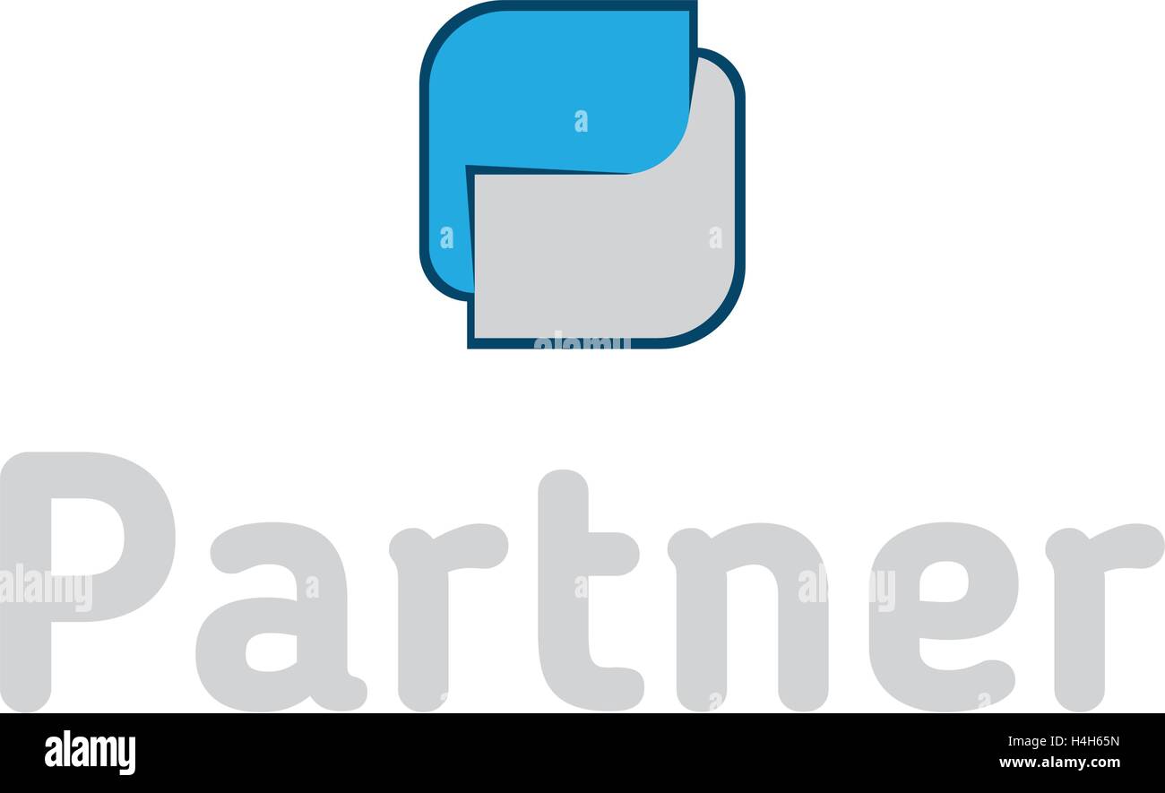 Partner Logo Design, AI 8 supported Stock Vector Image & Art - Alamy
