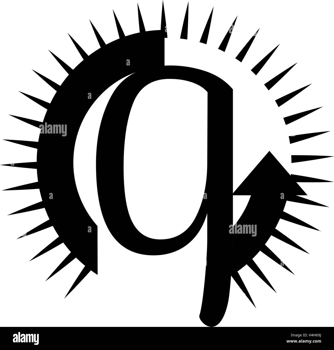 Logo concept design for Q letter Stock Vector Image & Art - Alamy