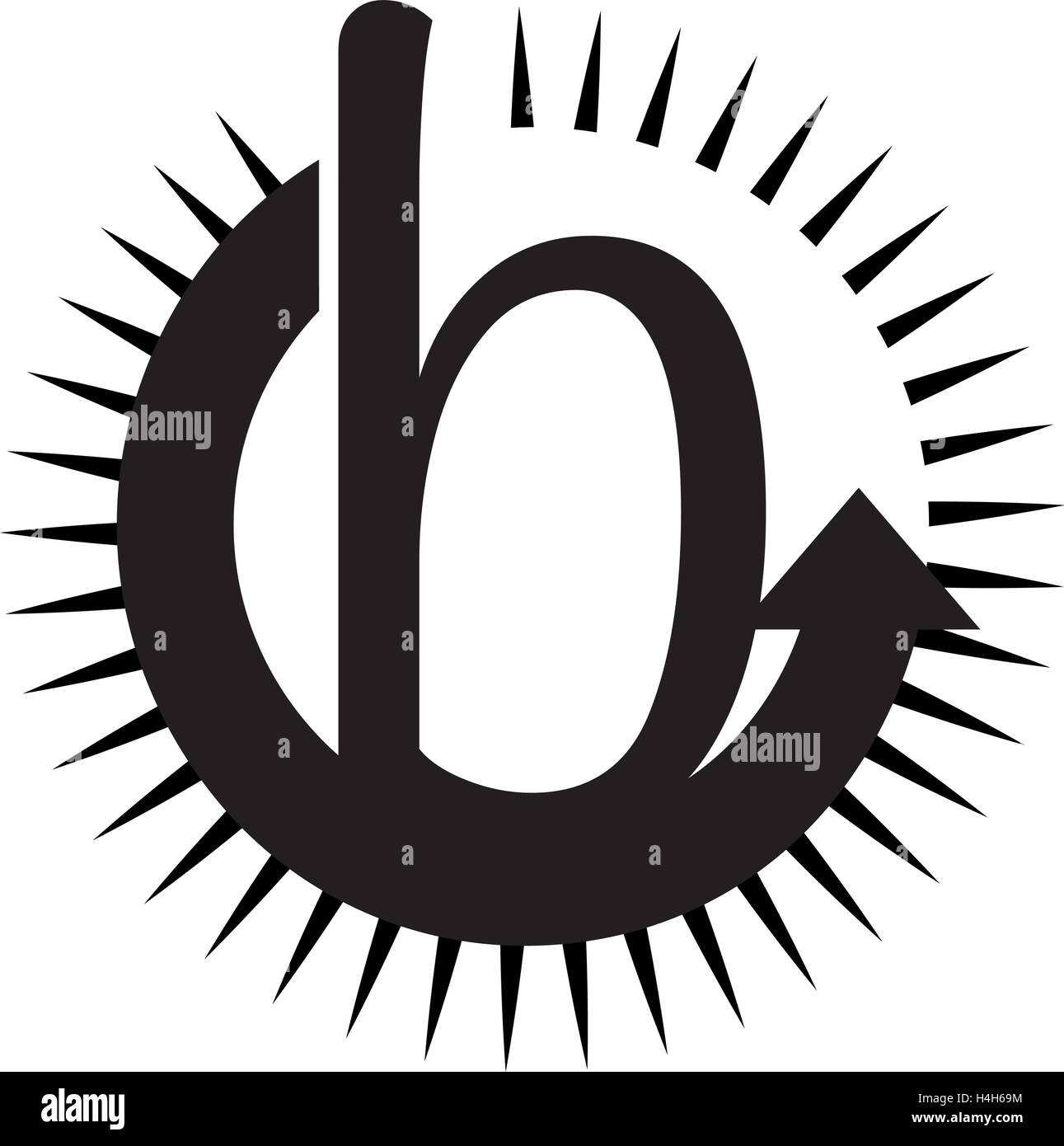 Logo concept design for B letter Stock Vector Image & Art - Alamy