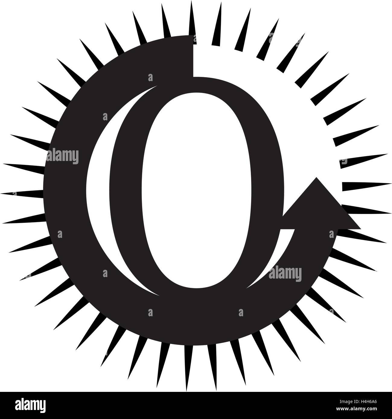 Logo concept design for O letter Stock Vector Image & Art - Alamy
