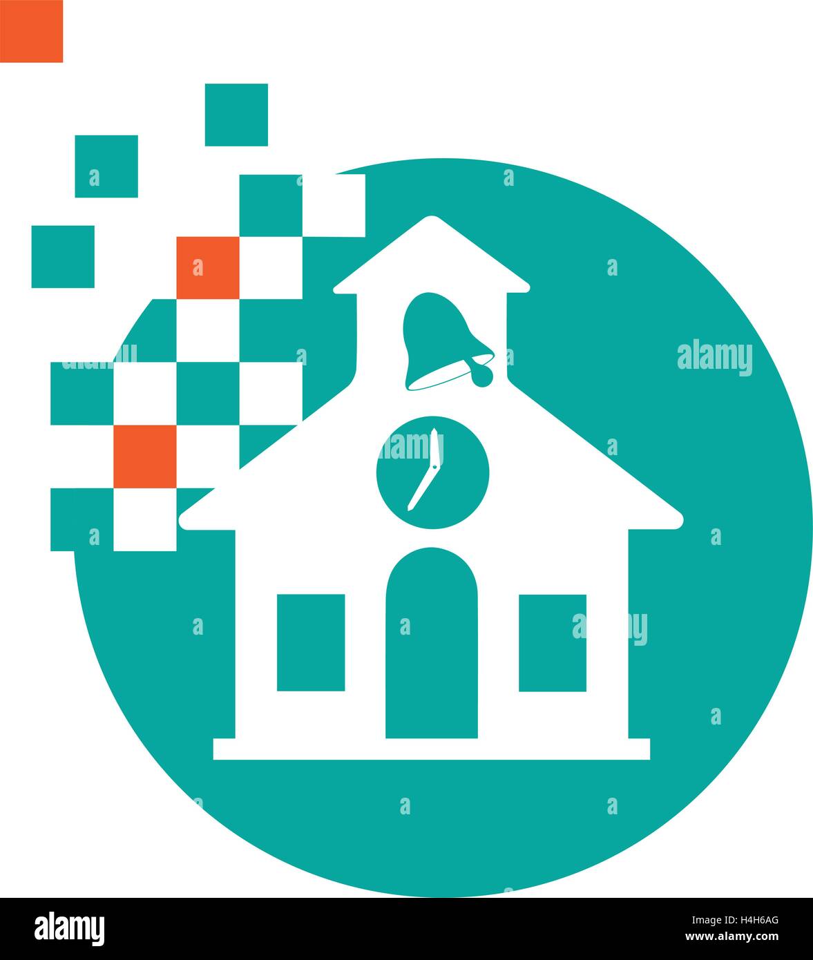 Concept graduation in kindergarten Stock Vector Images - Alamy