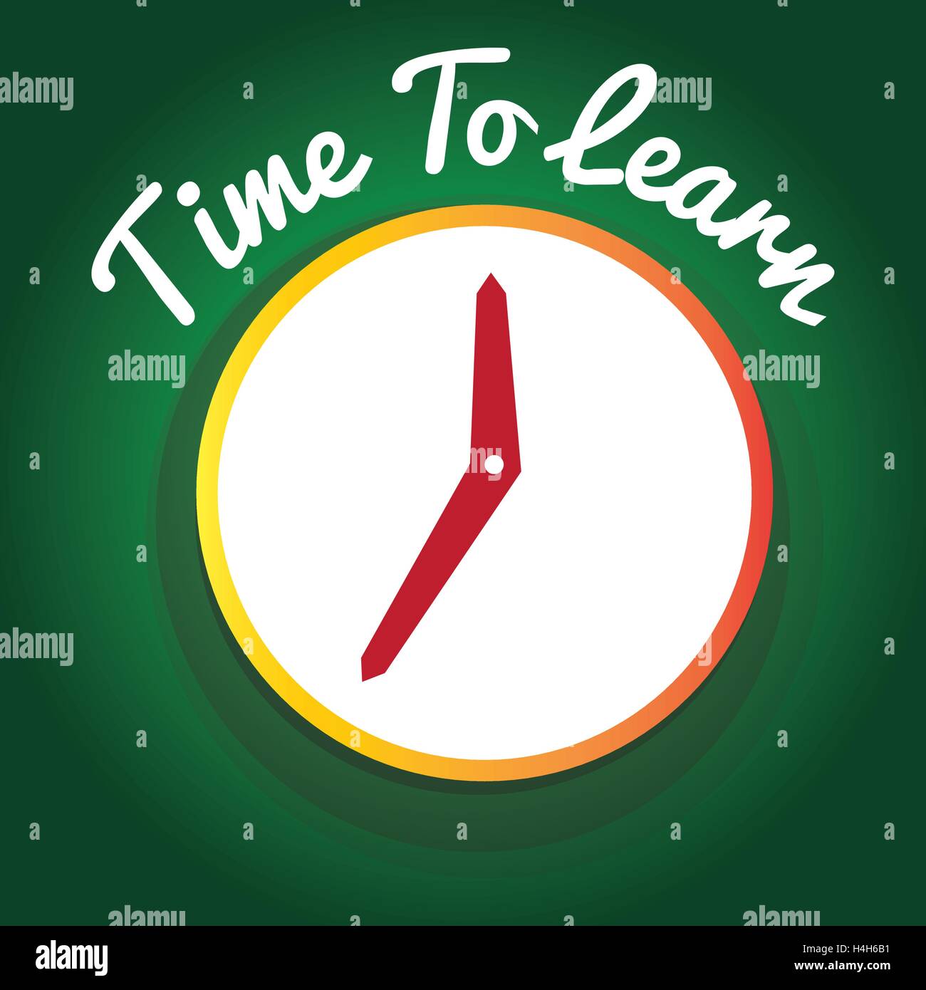 Concept graduation in kindergarten Stock Vector Images - Alamy