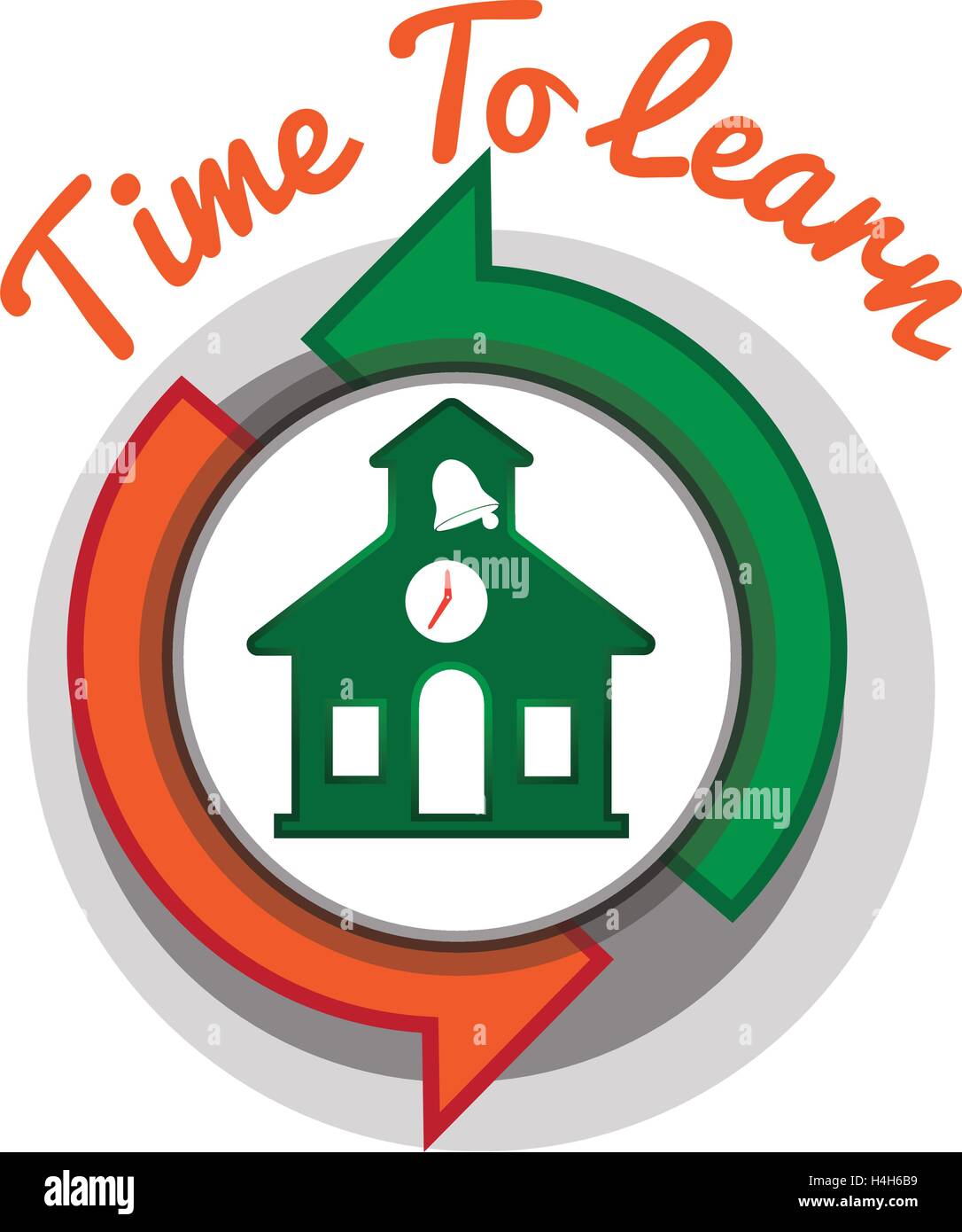 Time to School design concept. AI 10 Supported Stock Vector Image & Art ...