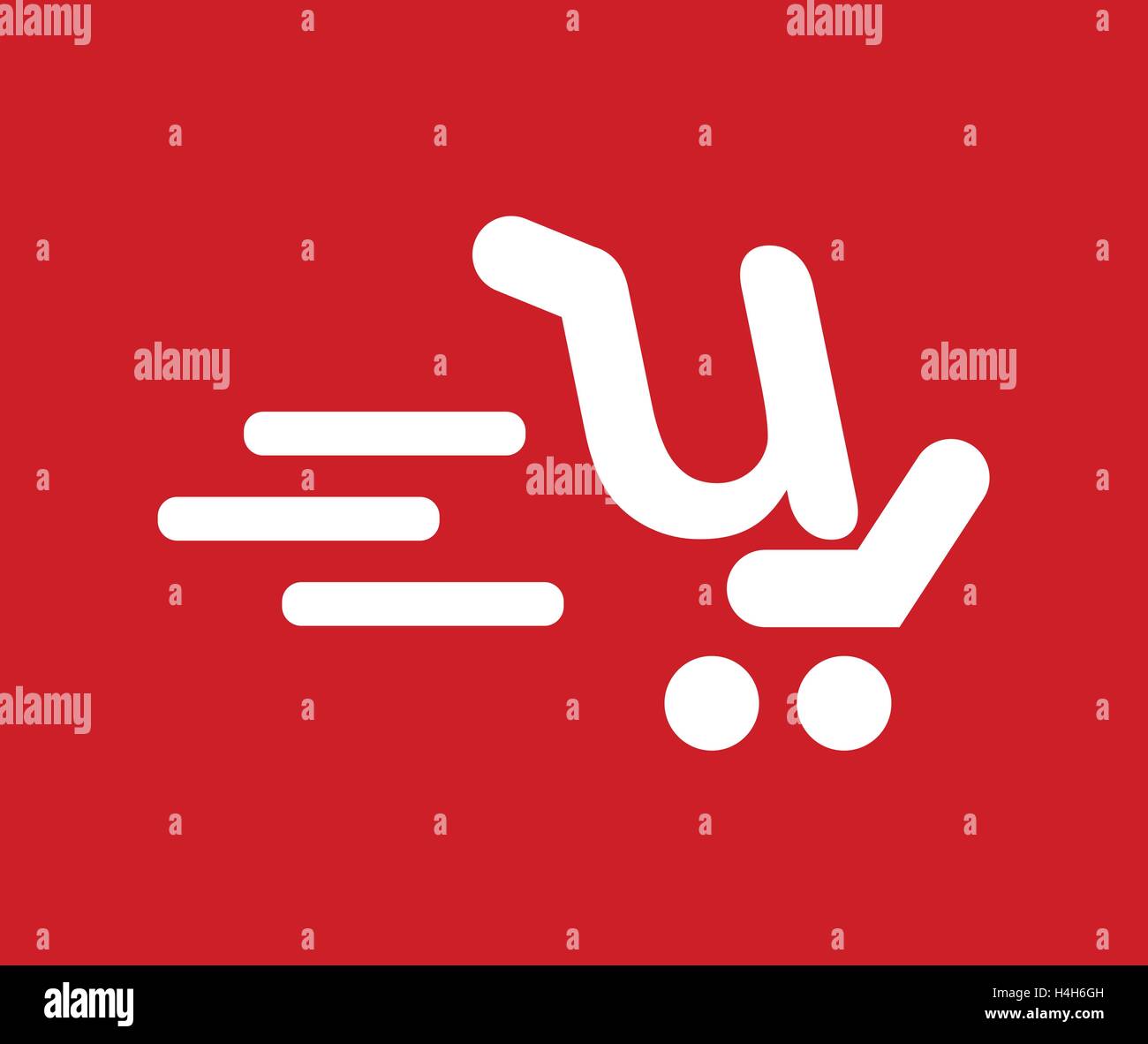 Shopping Cart Icon Concept Design. AI 8 supported Stock Vector Image ...