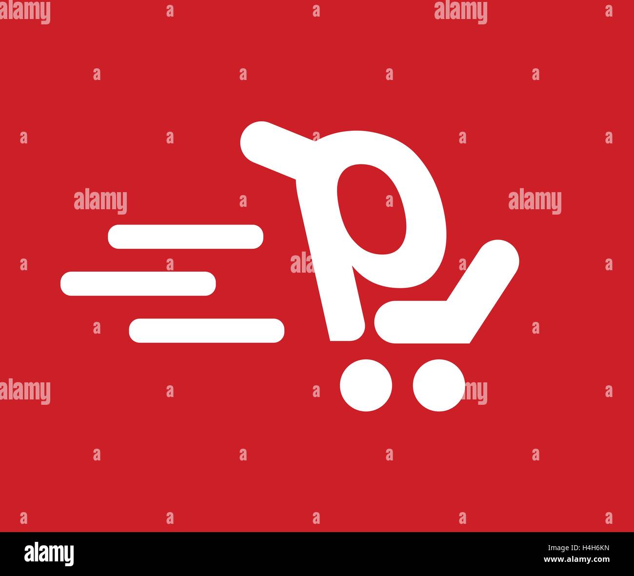 Shopping Cart Icon Concept Design. AI 8 supported Stock Vector Image ...