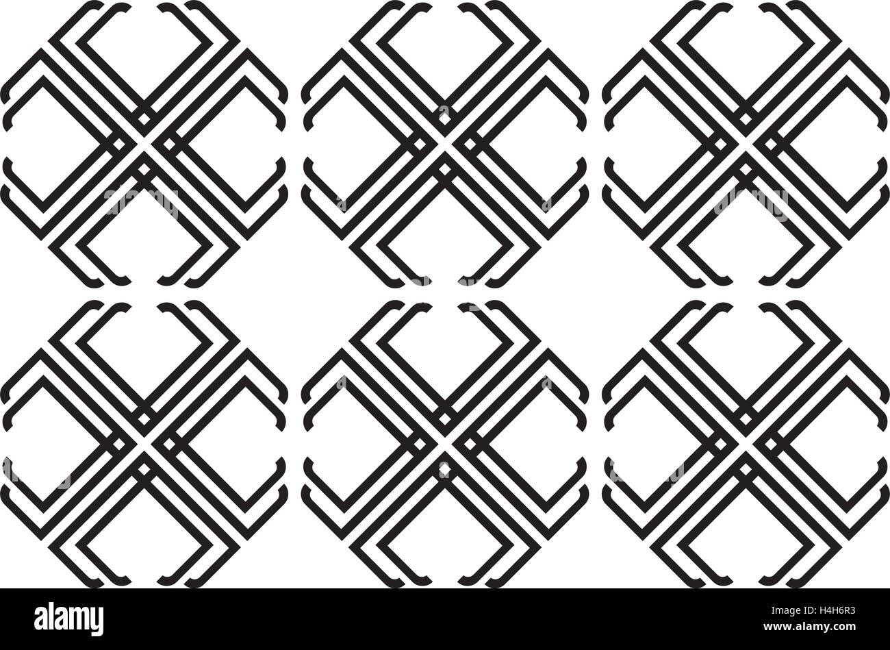 Abstract T Pattern Design, AI 10 supported Stock Vector Image & Art - Alamy