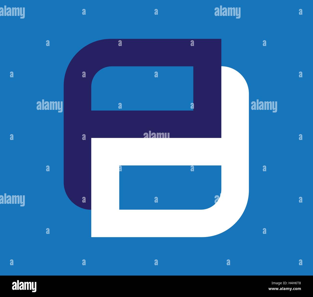 PD Logo Concept Design, AI 8 supported Stock Vector Image & Art - Alamy