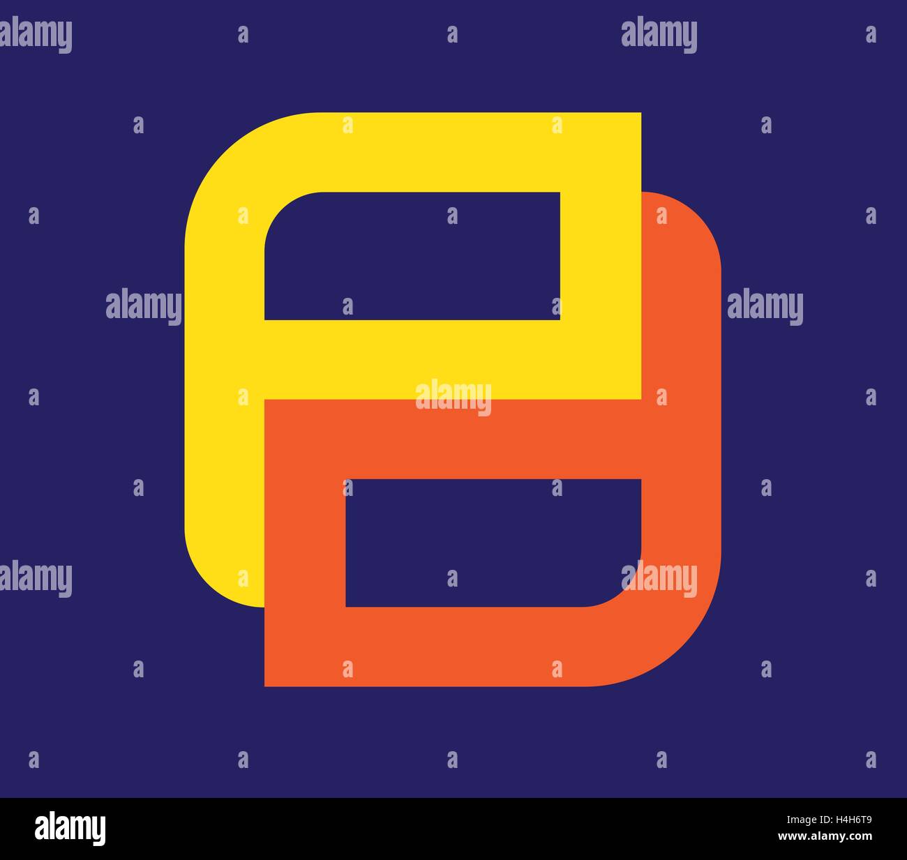 PD Logo Concept Design, AI 8 supported Stock Vector Image & Art - Alamy