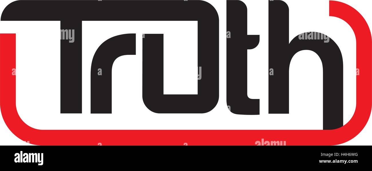 Truth Logo Design COncept, AI 10 supported Stock Vector Image & Art - Alamy