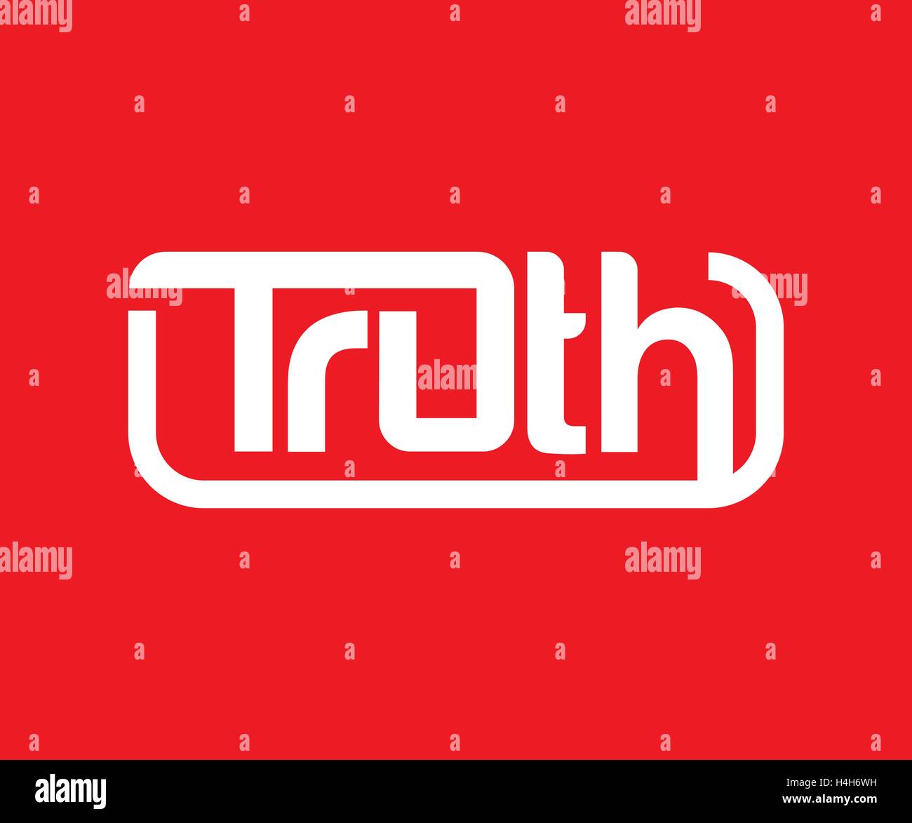 Truth Logo Design COncept, AI 10 supported Stock Vector Image & Art - Alamy
