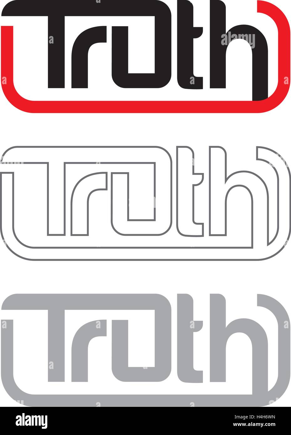 Truth Logo Concept, AI 10 supported Stock Vector Image & Art - Alamy