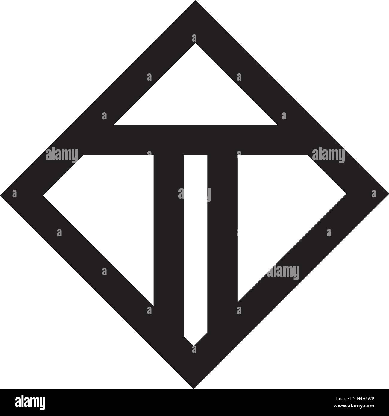 T Logo Concept Design, AI 10 supported Stock Vector Image & Art - Alamy