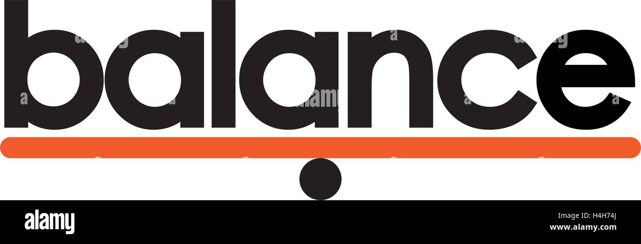 Balance Logo Concept Design, AI 8 supported Stock Vector Image & Art ...