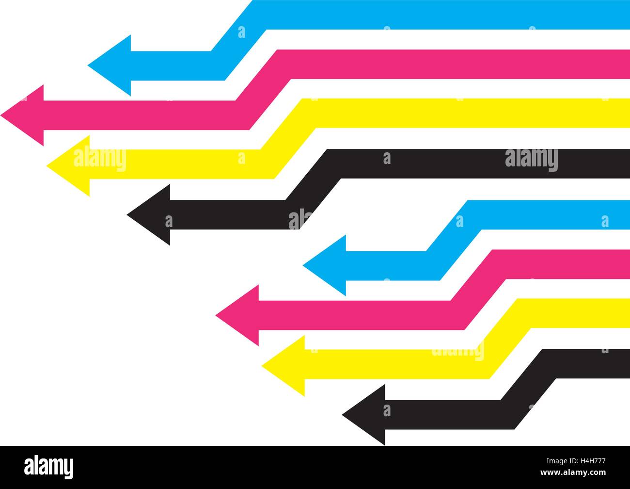 Colorful Arrows Design, EPS 10 supported Stock Vector Image & Art - Alamy