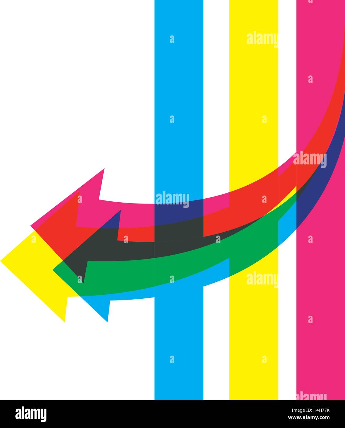 Blue paint magenta colored Stock Vector Images - Alamy