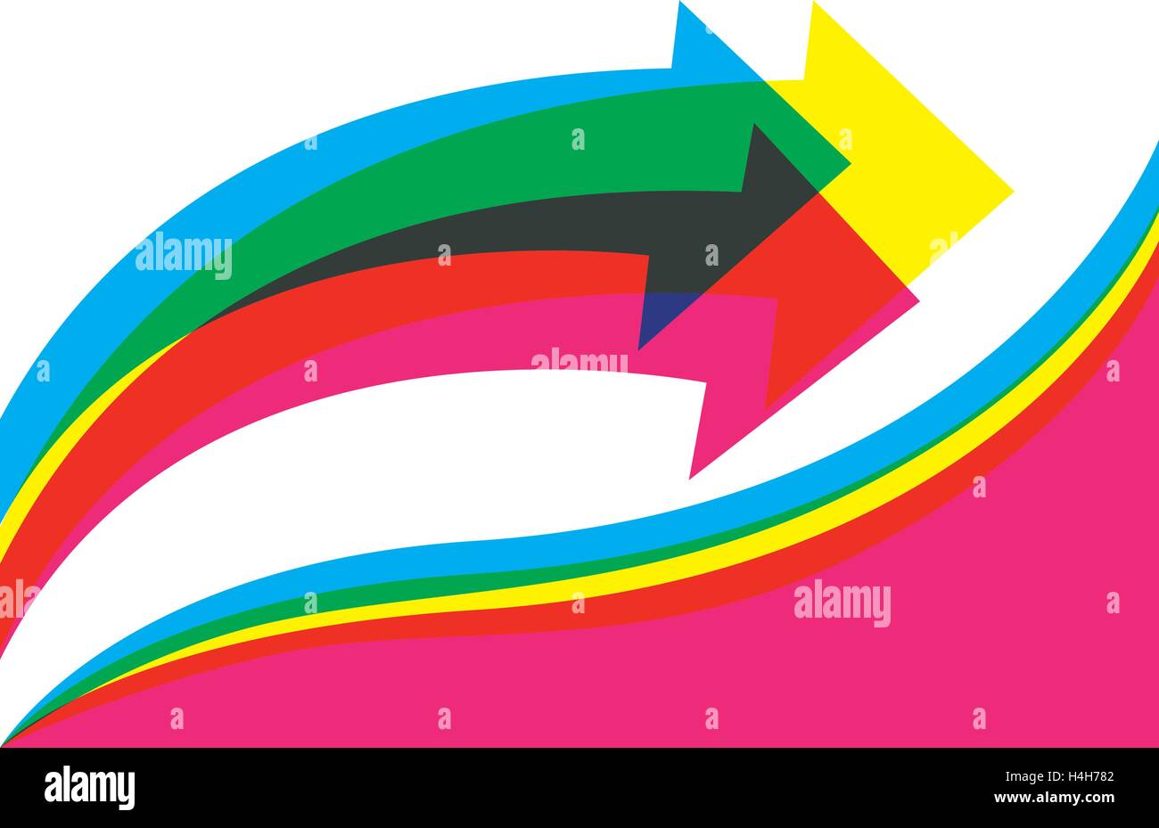 Blue paint magenta colored Stock Vector Images - Alamy