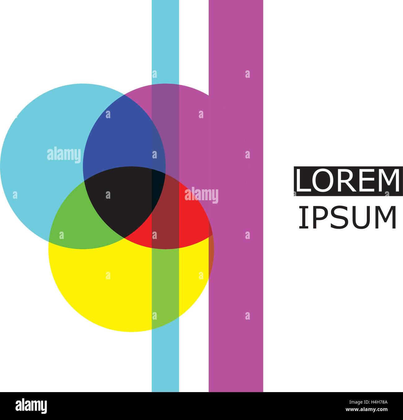 CMYK Color Template Design Stock Vector Image & Art - Alamy