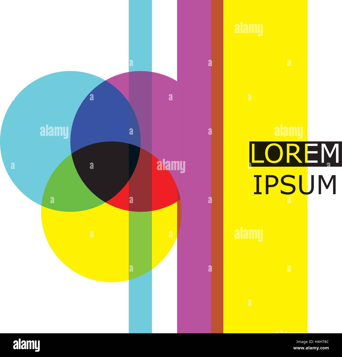 CMYK Color Template Design Stock Vector Image & Art - Alamy