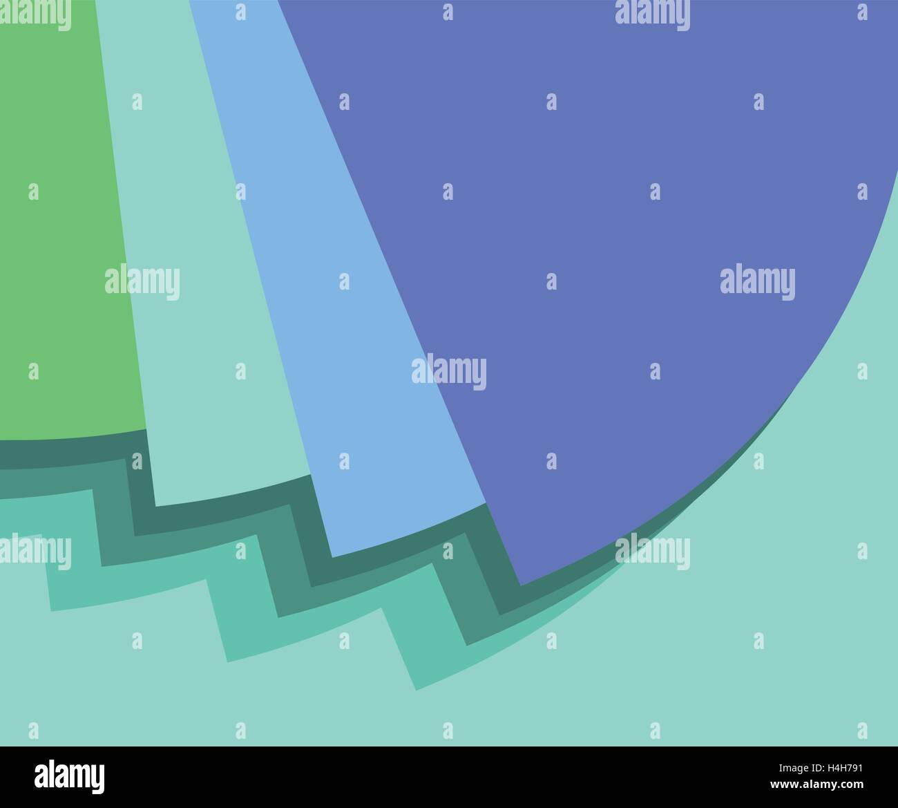 Blue and Green Background with Color Scale Stock Vector Image & Art - Alamy