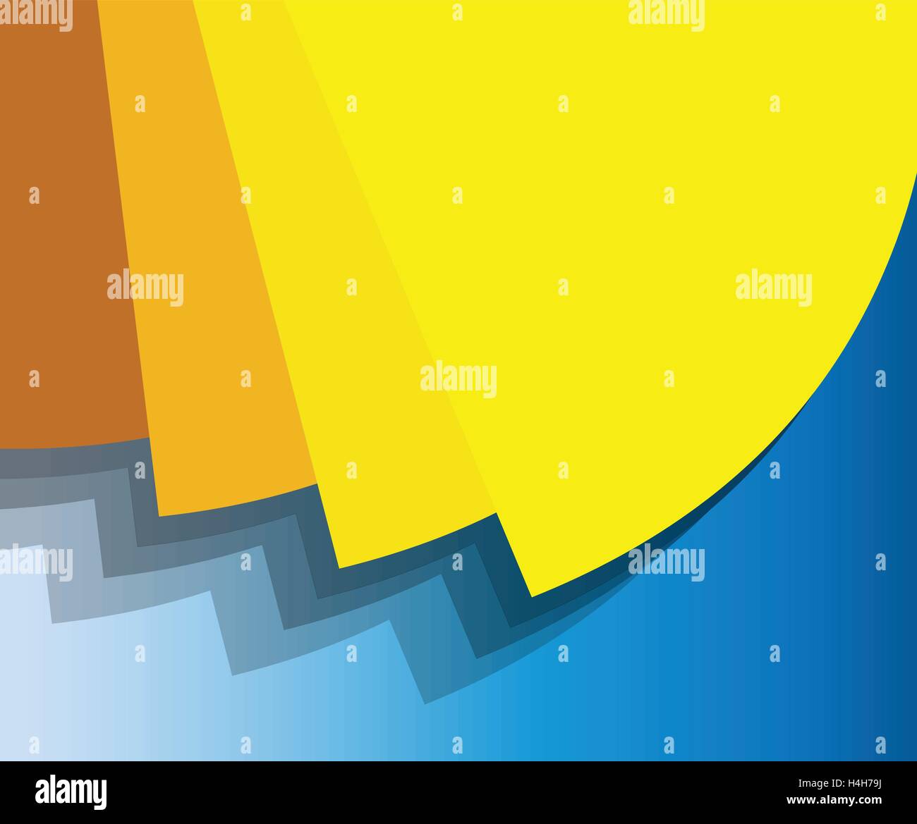 Layered Color Background Stock Vector Image & Art - Alamy