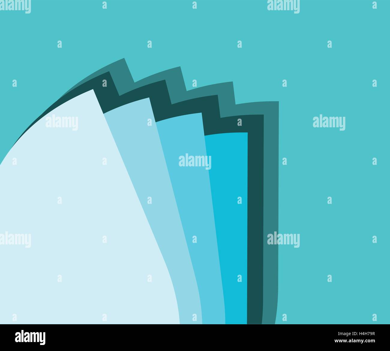 Turquoise Background with Color Scale Stock Vector Image & Art - Alamy