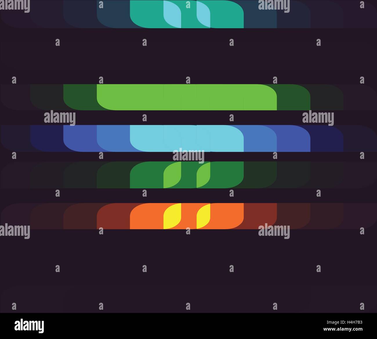 Background with Horizontal Color Cells Stock Vector Image & Art - Alamy