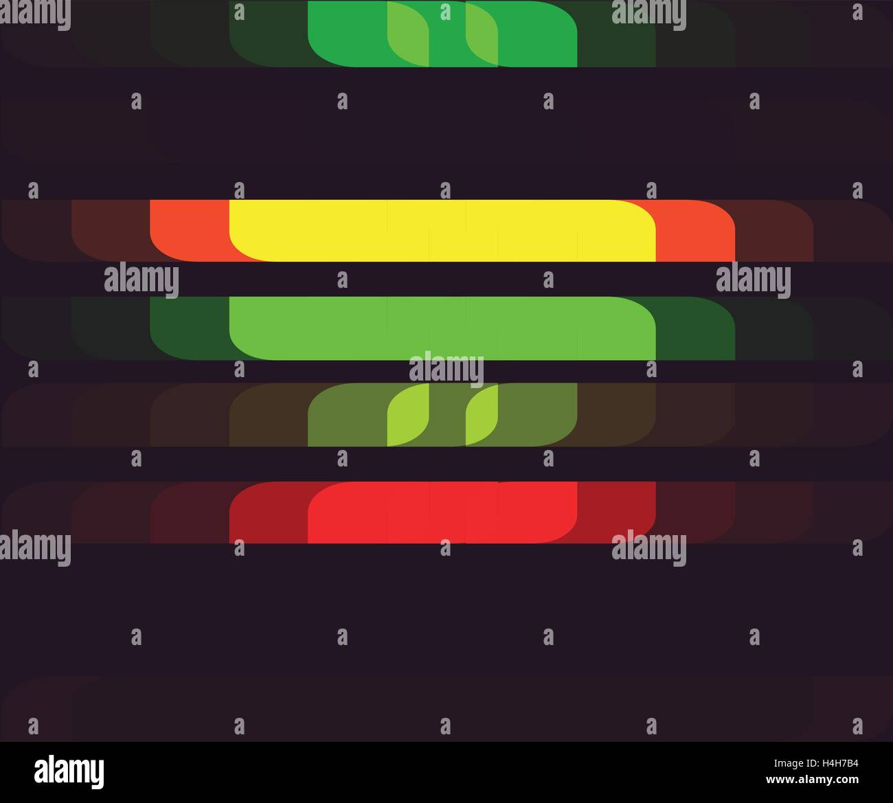 Background with Horizontal Color Cells Stock Vector Image & Art - Alamy