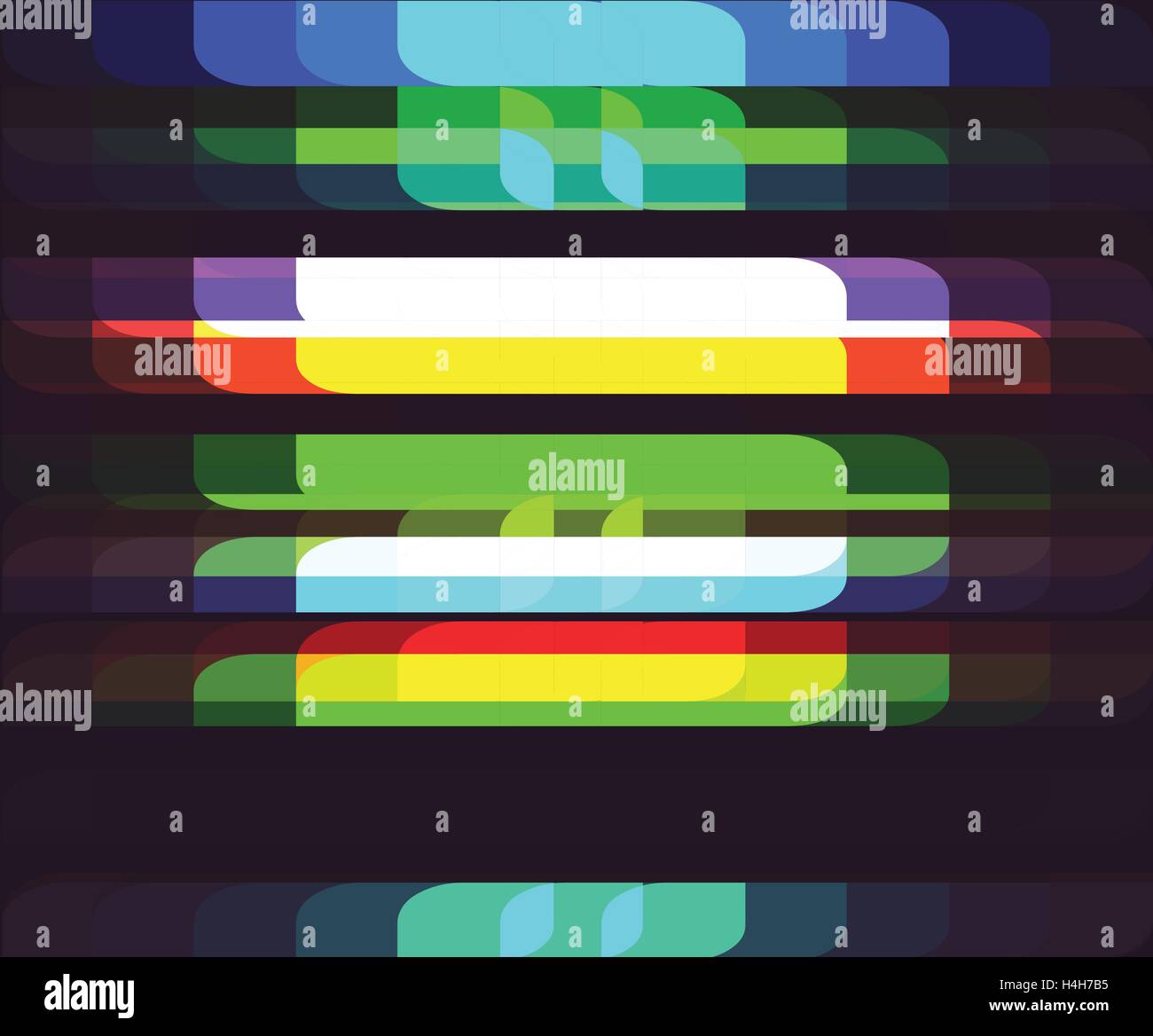 Background with Horizontal Color Cells Stock Vector Image & Art - Alamy