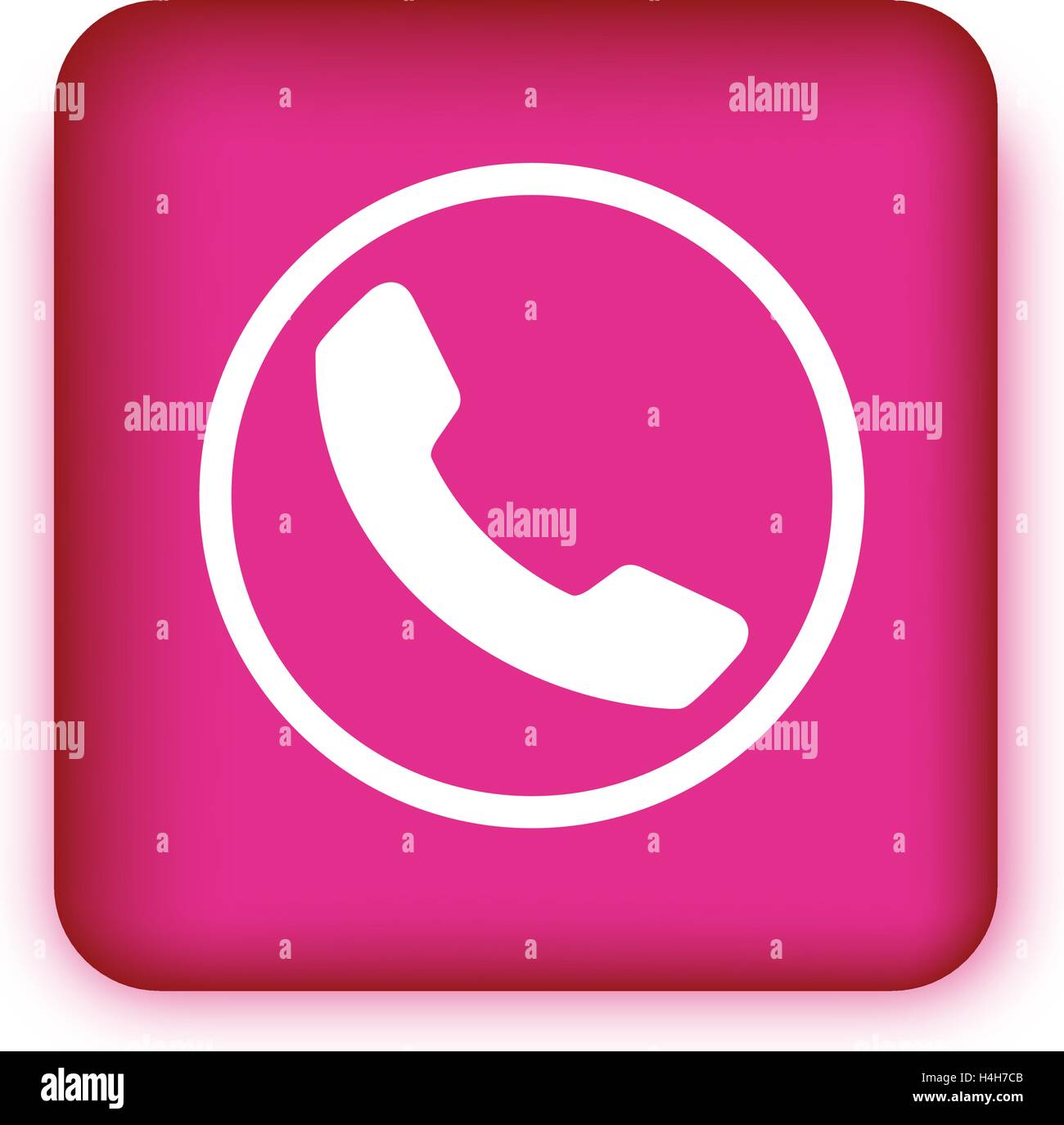 Colored Phone Icon Design Stock Vector Image & Art - Alamy