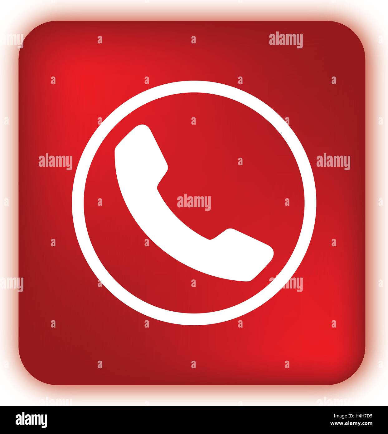 Colored Phone Icon Design Stock Vector Image & Art - Alamy