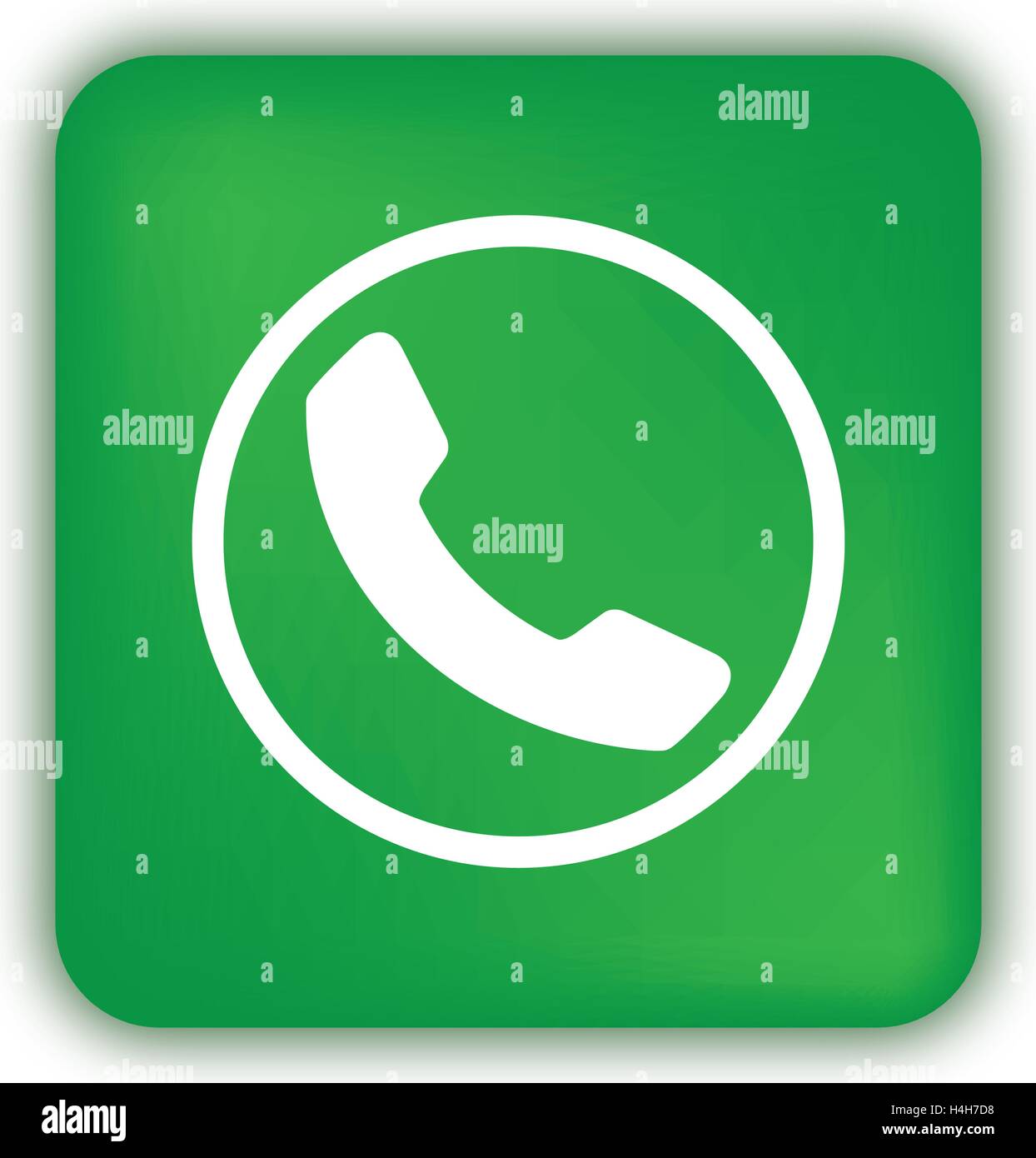 Colored Phone Icon Design Stock Vector Image & Art - Alamy