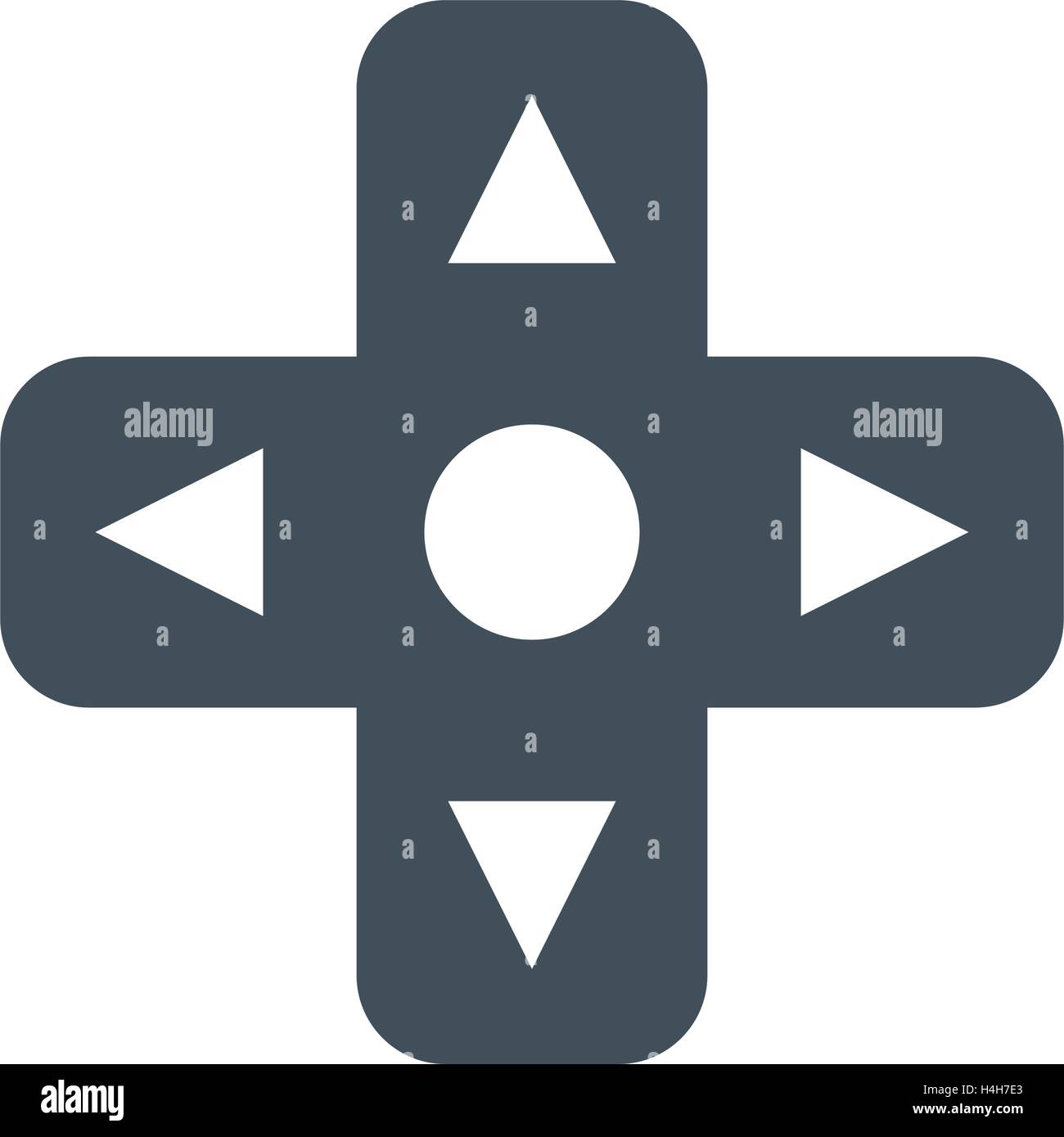 Game Controller Button Design Stock Vector Image & Art - Alamy