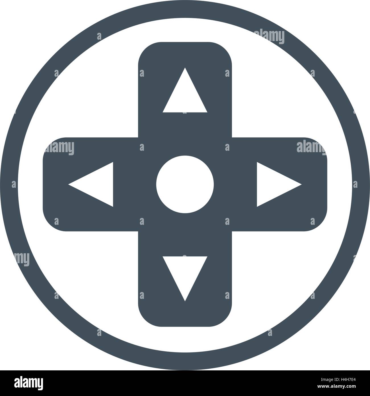 Game Controller Button Design Stock Vector Image & Art - Alamy