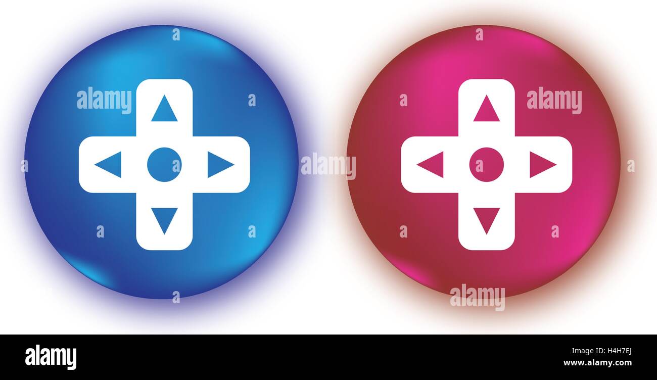 Handheld controller Stock Vector Images - Alamy