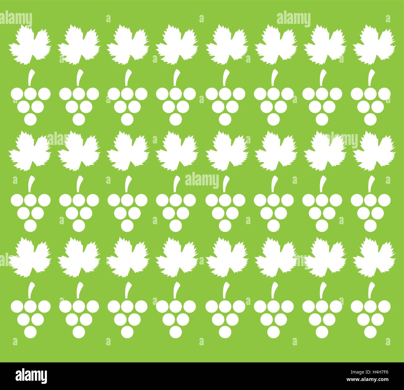 Grapes and Leaves Pattern Background Design. AI 8 supported Stock ...