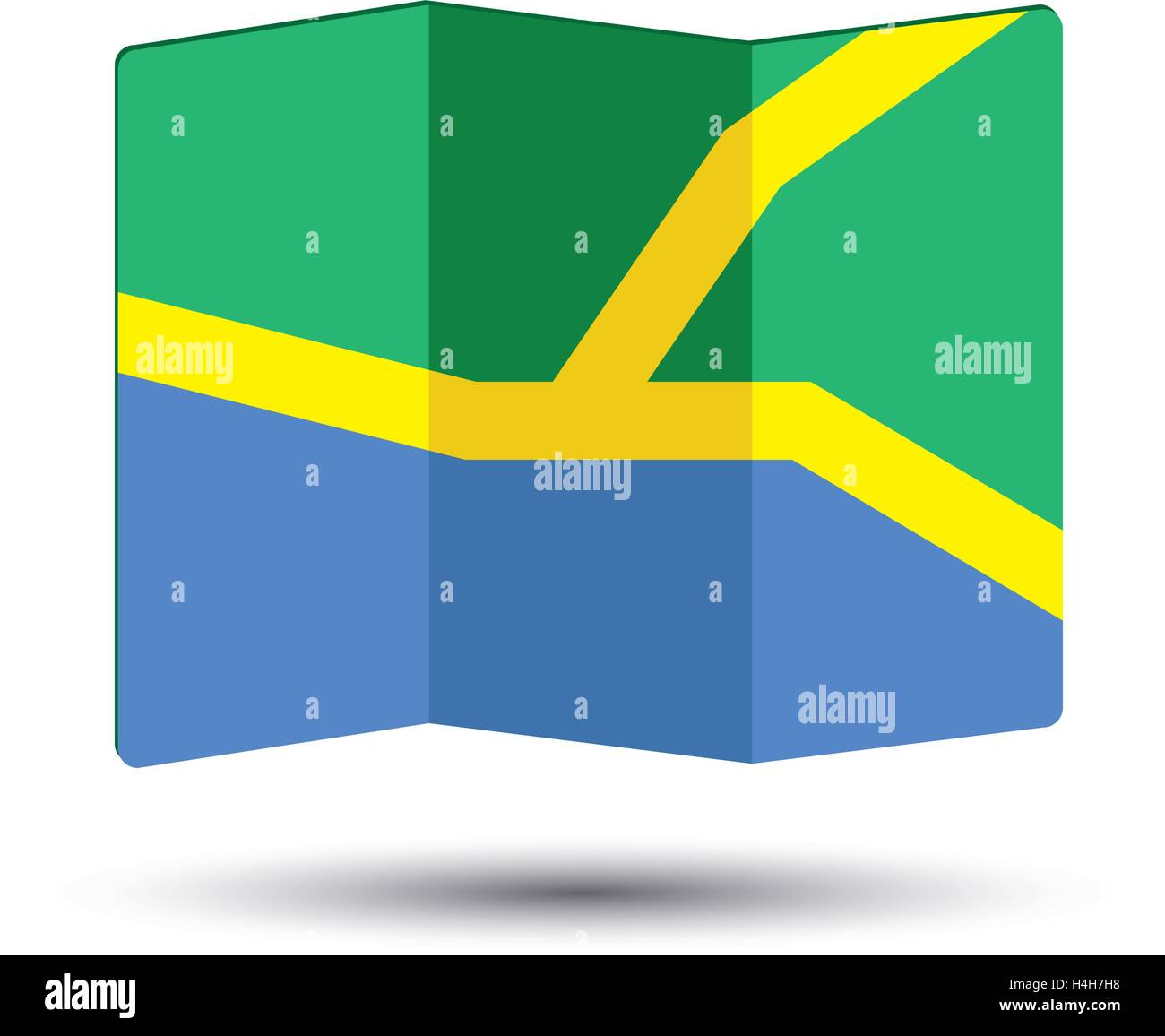 Map Icon Design, EPS 10 supported Stock Vector Image & Art - Alamy