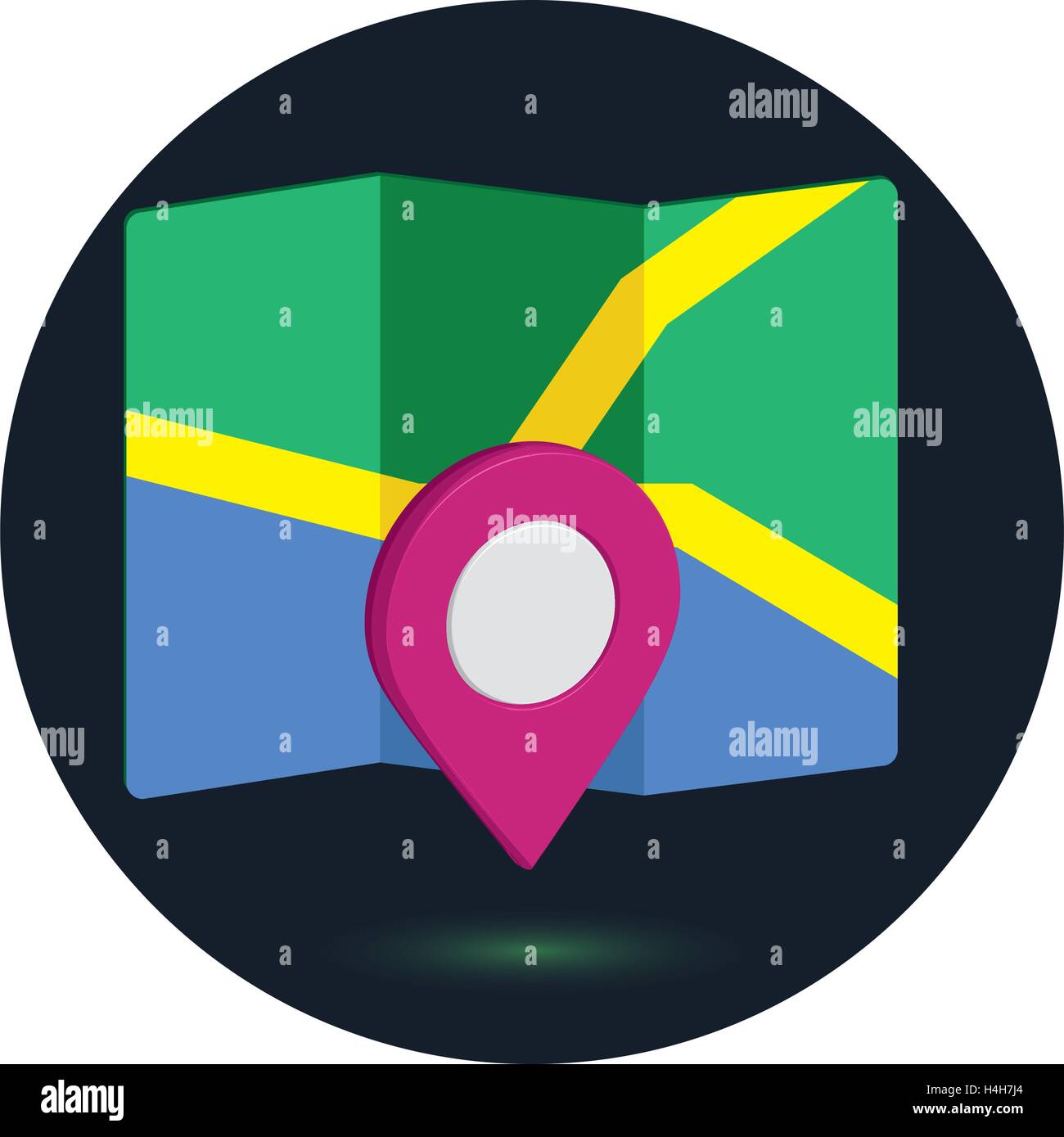 Town planning maps Stock Vector Images - Alamy