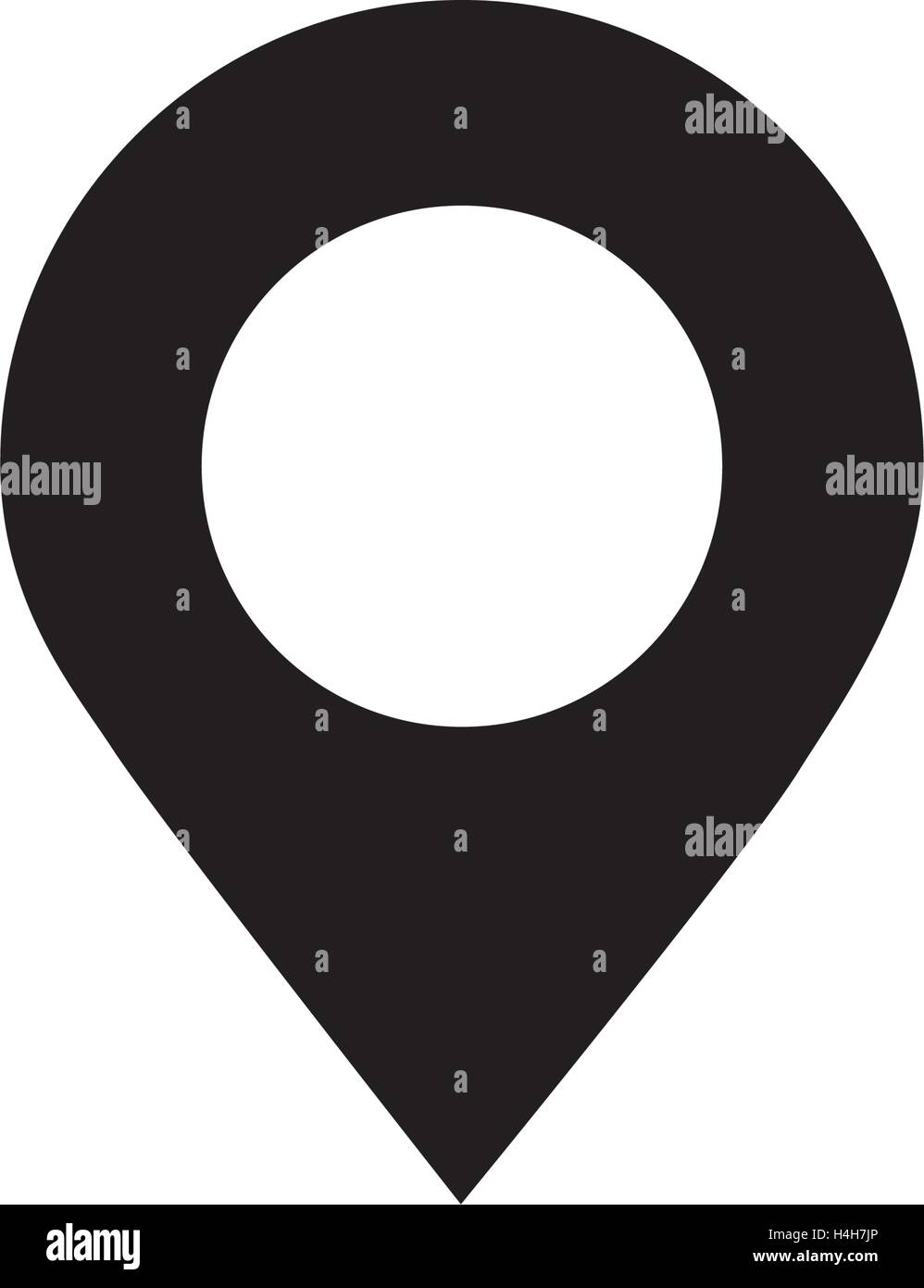 Pin Icon Design, EPS 10 supported Stock Vector Image & Art - Alamy