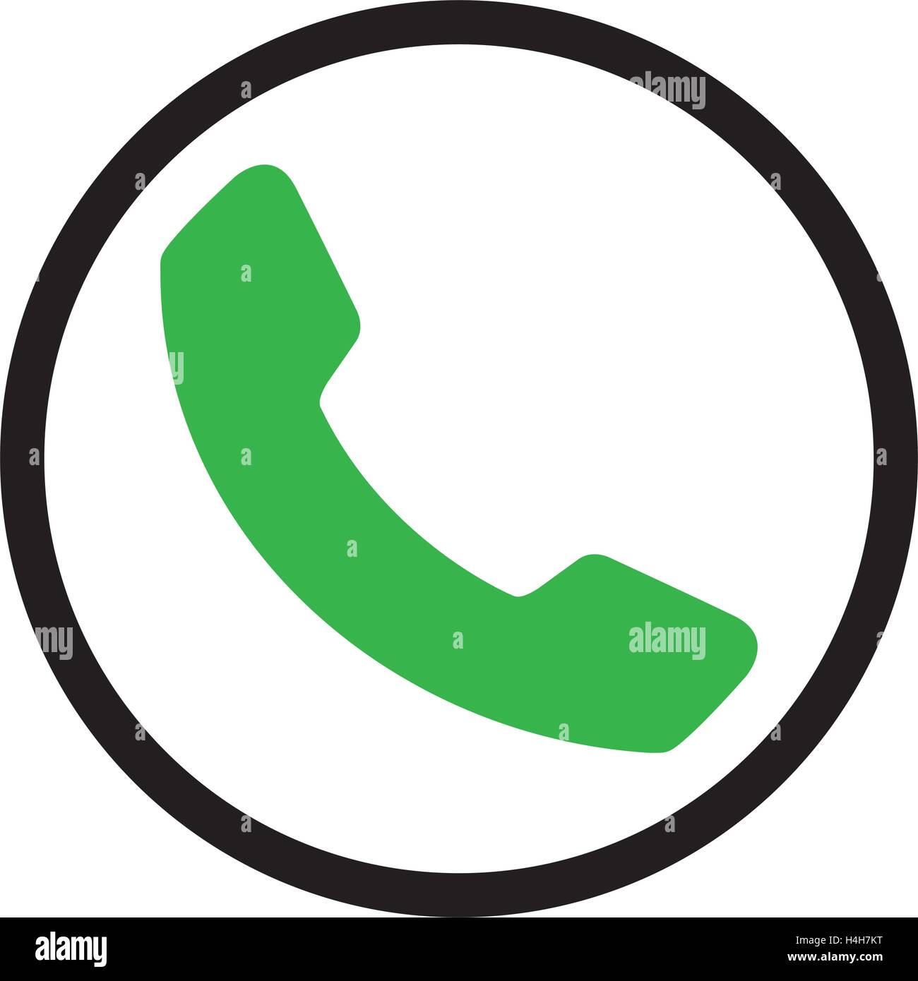 Green Phone Icon Design. EPS 8 supported Stock Vector Image & Art - Alamy