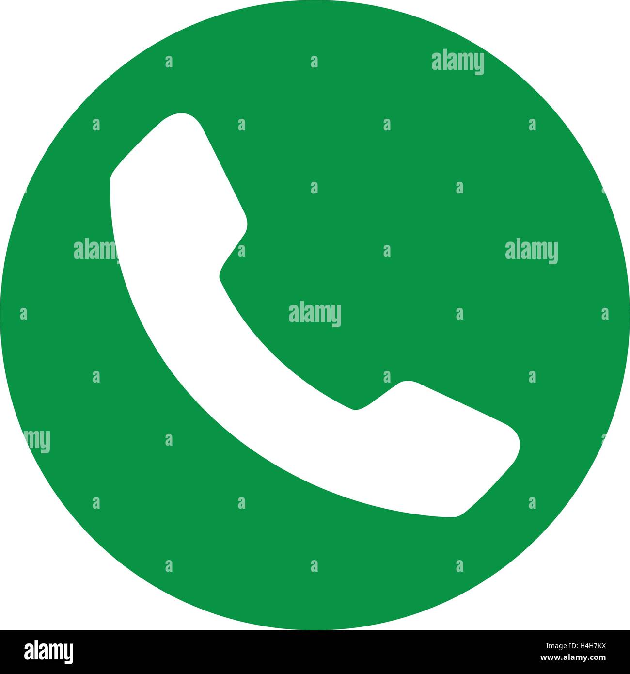 Green Phone Icon Design. EPS 8 supported Stock Vector Image & Art - Alamy