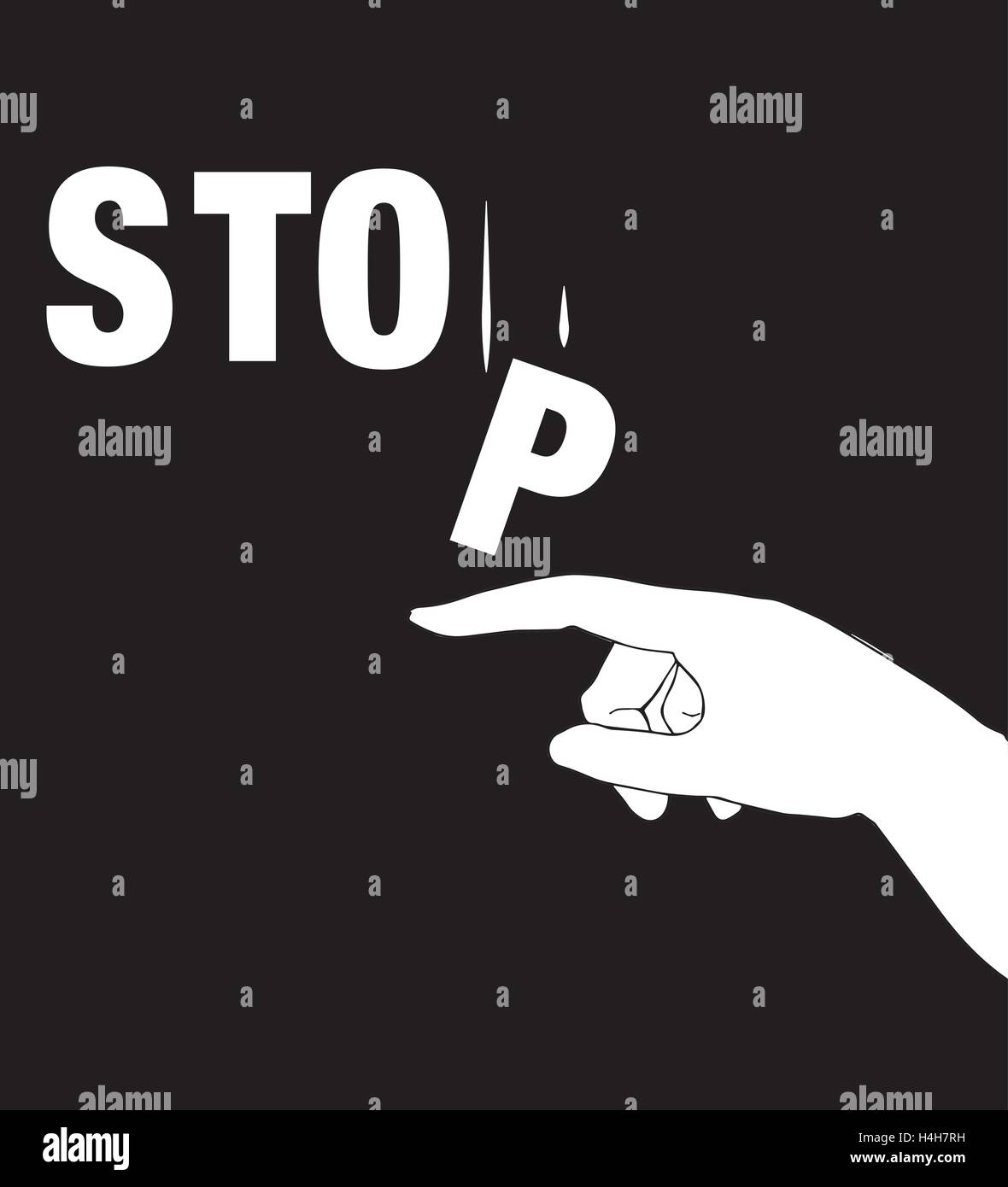 Stop ai hi-res stock photography and images - Alamy