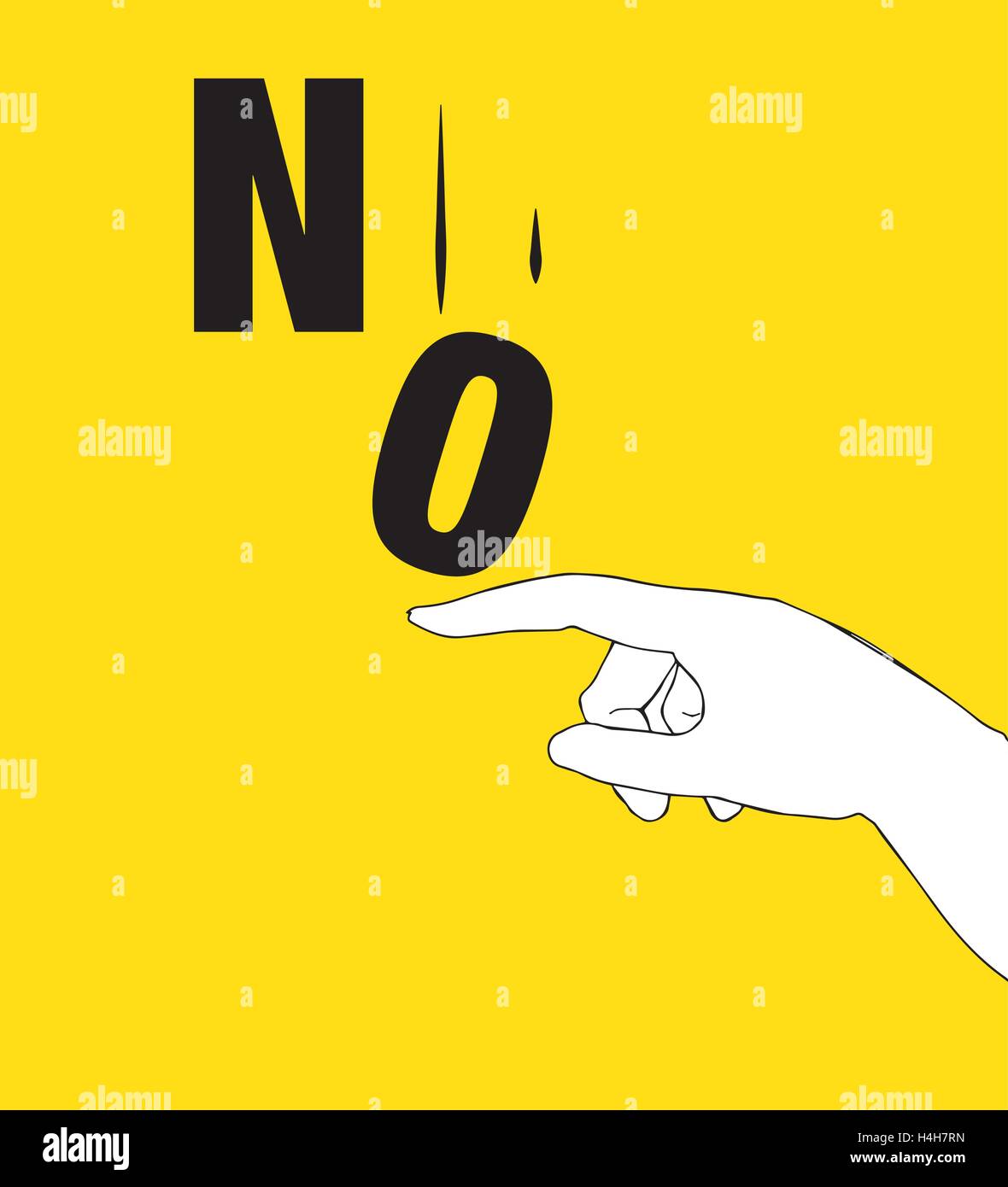 Protest Poster for No. AI 10 supported Stock Vector Image & Art - Alamy