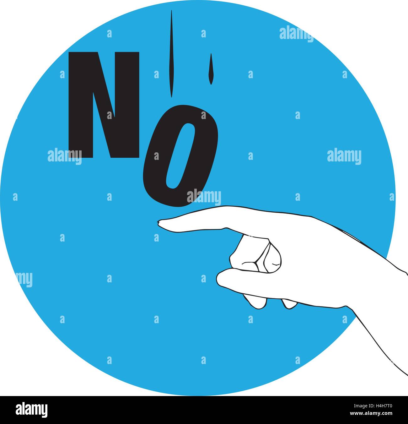 Protest Poster for No. AI 10 supported Stock Vector Image & Art - Alamy