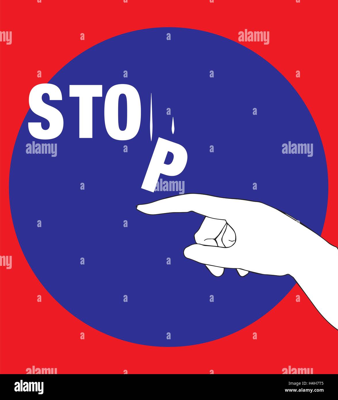 Stop ai hi-res stock photography and images - Alamy