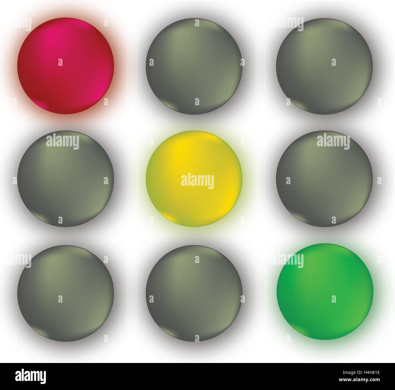 Traffic Lights Concept Design. EPS 10 supported Stock Vector Image ...