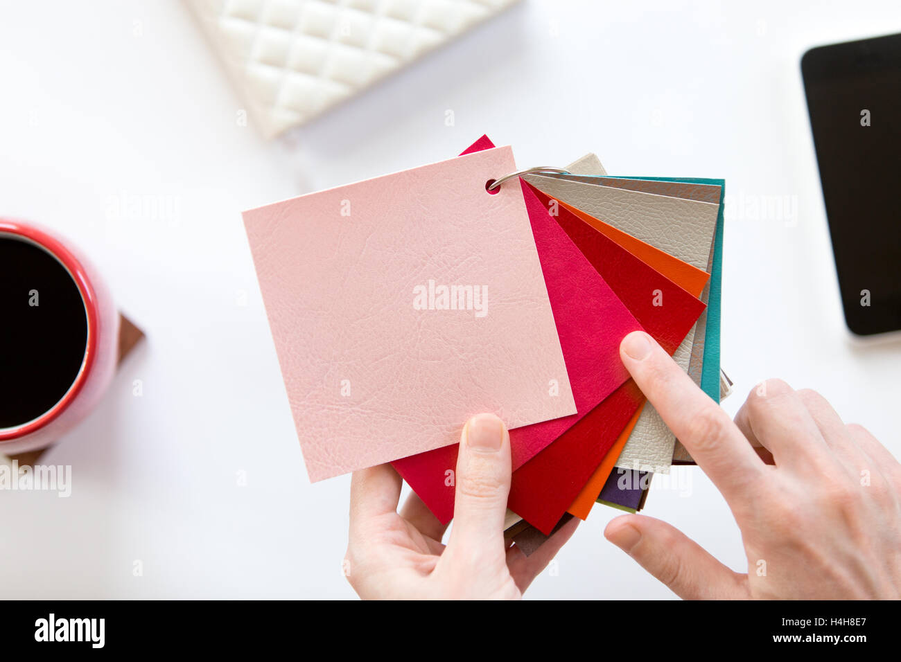 Female designer paint color hi-res stock photography and images - Alamy