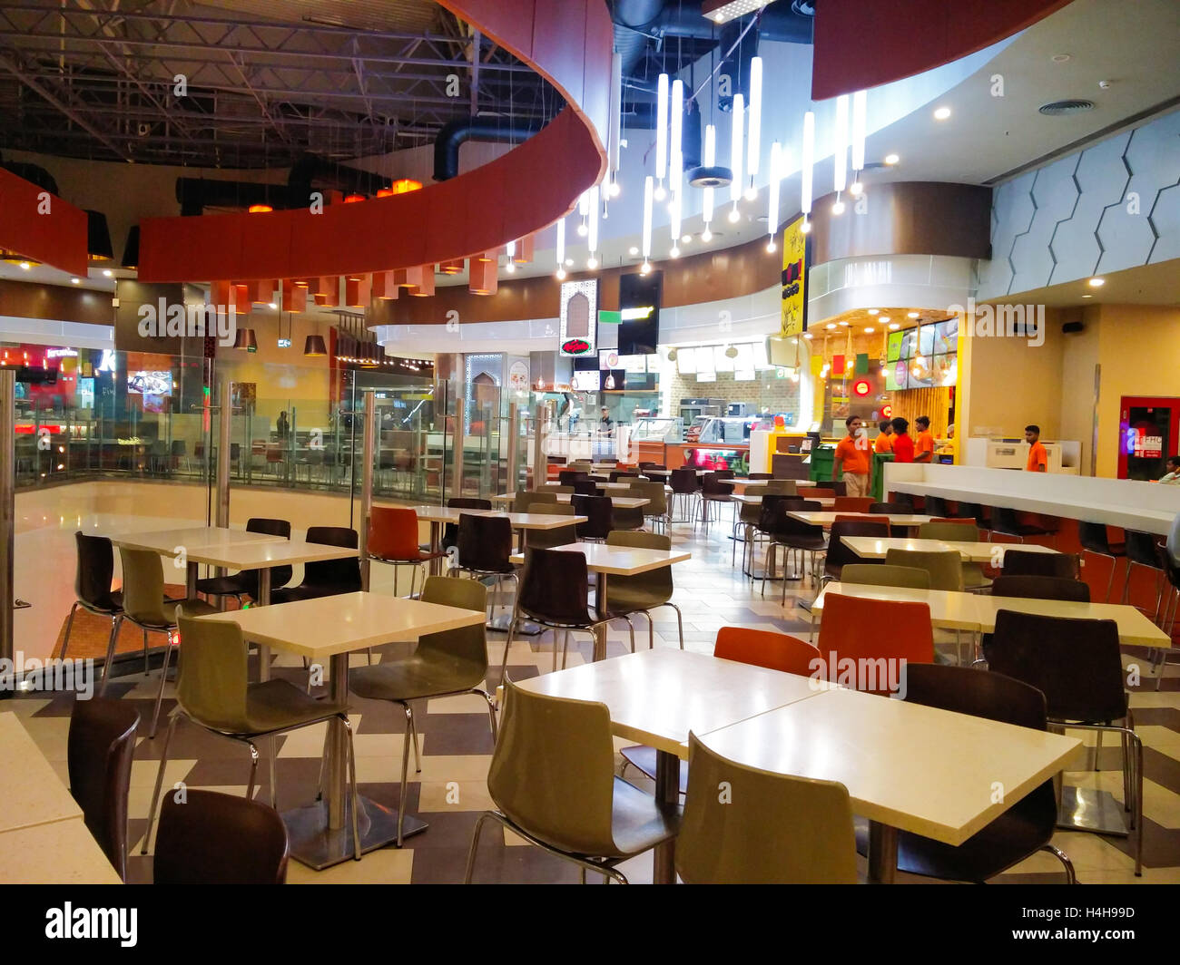 Fast Food Court High Resolution Stock Photography and Images - Alamy