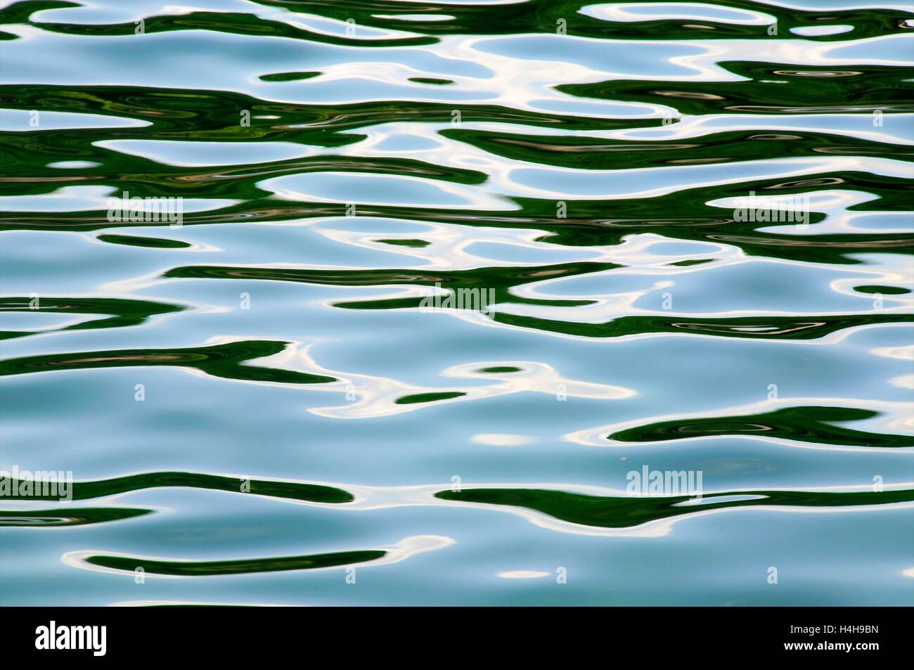 Abstract of reflection on water Stock Photo - Alamy